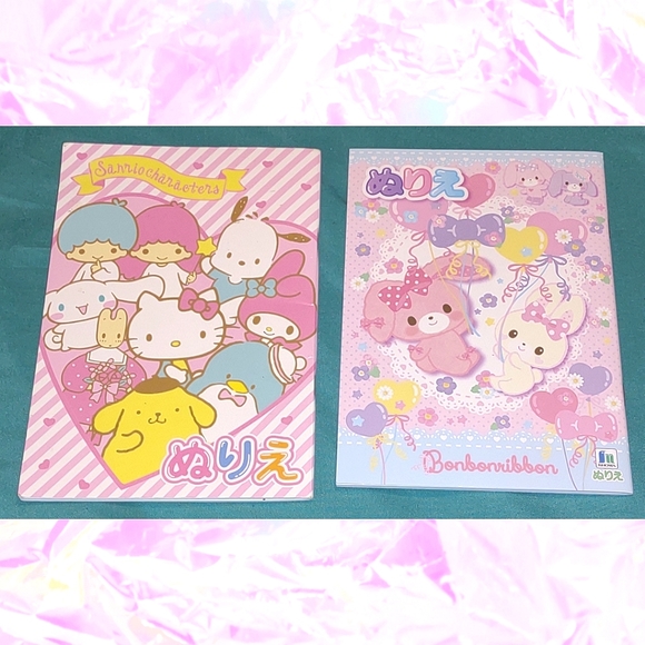 Sanrio | Office | Sanrio Hello Kitty Bonbonribbon Coloring Bundle ...
